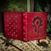 Horde Notebook, Wow, World of Warcraft Book, Leather Notebook, Diary ...