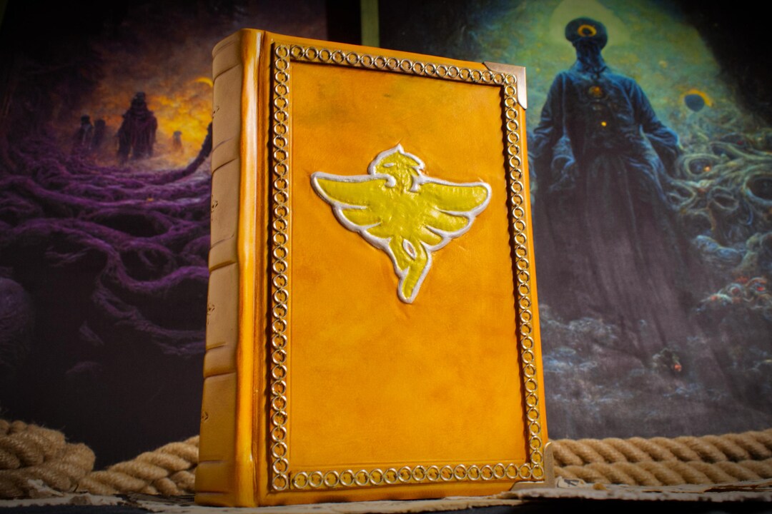 Leather Replica of the Skyrim Magic Book, Book of Restoration Spells ...