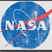 Distressed Nasa Logo Design With Commerical License, Nasa Logo Psd ...