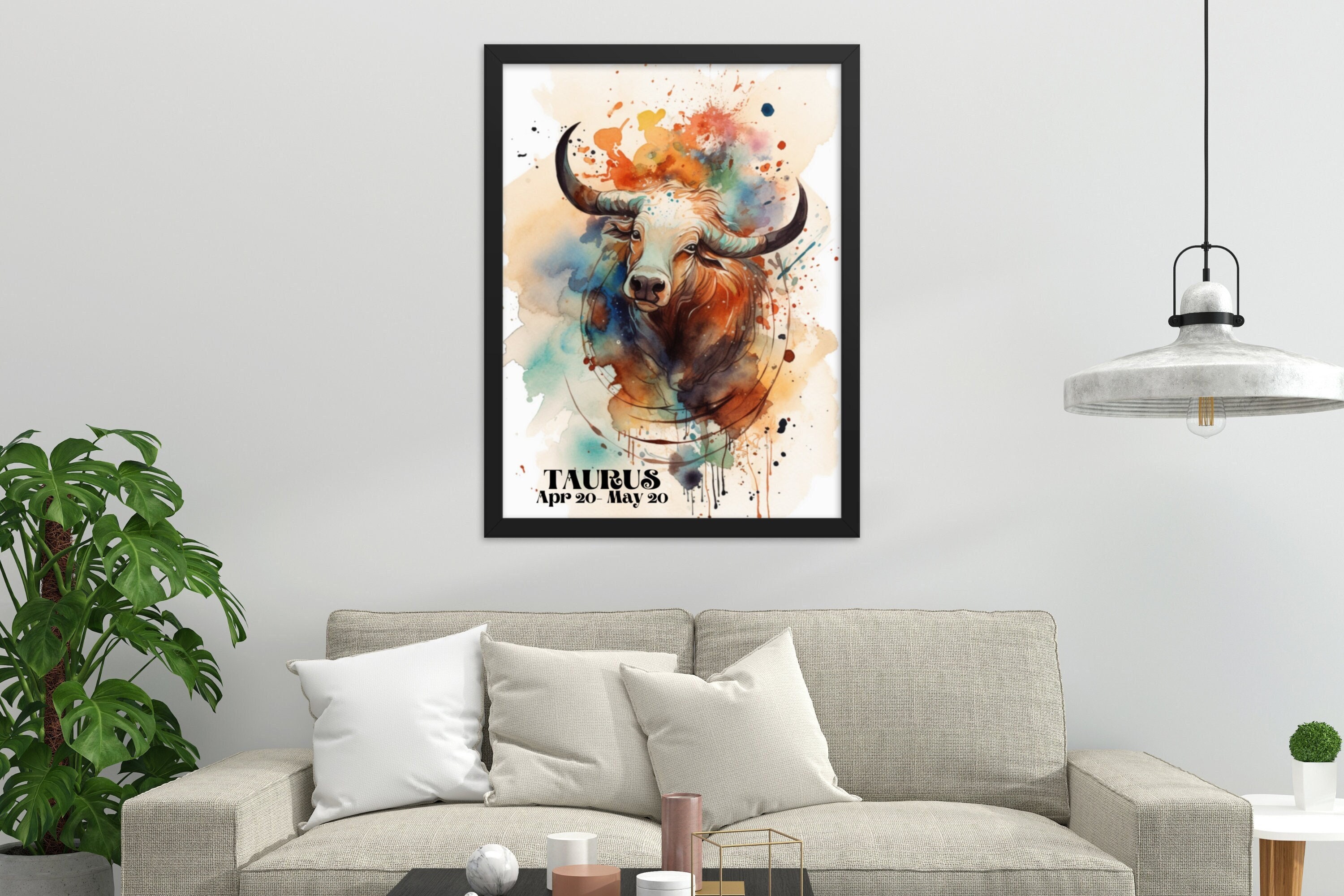 Gift for Taurus Poster Taurus Birthday Gift Taurus Birthday Poster ...