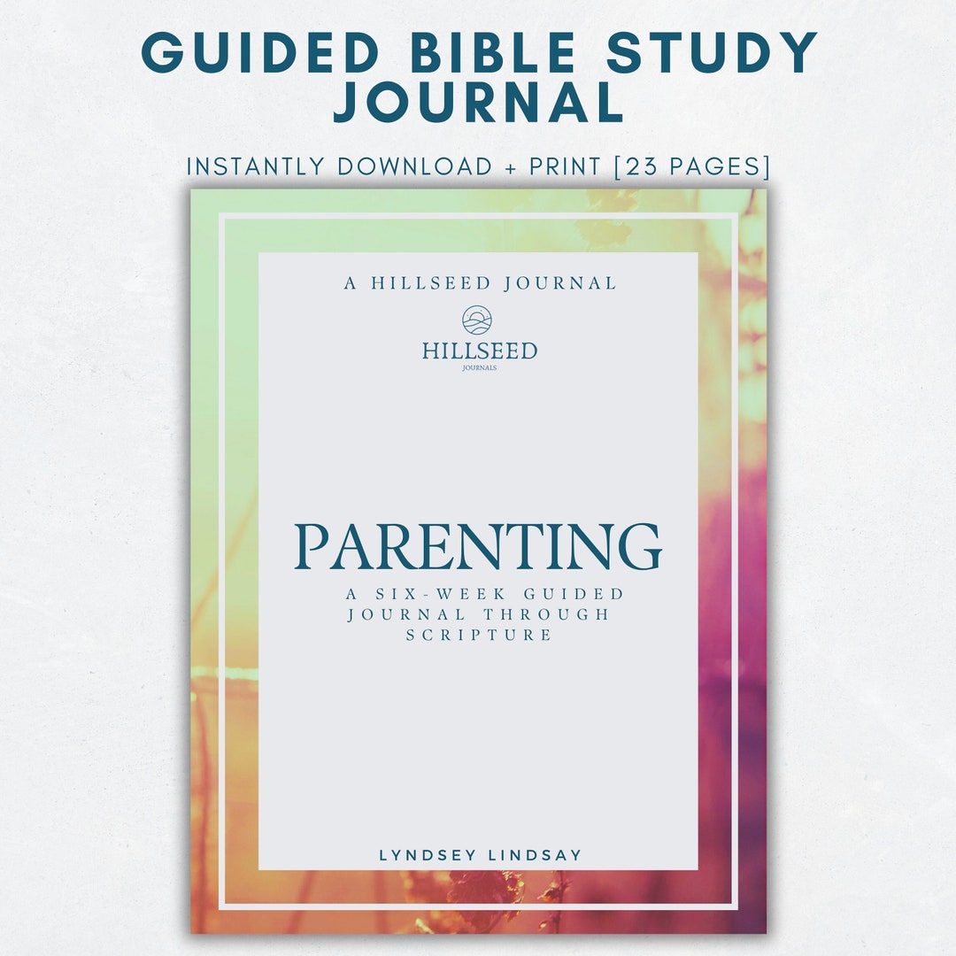 Parenting Bible Study Journal, 6-week Christian Parenting Guide, What ...