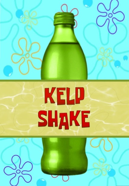 Kelp Shake Label