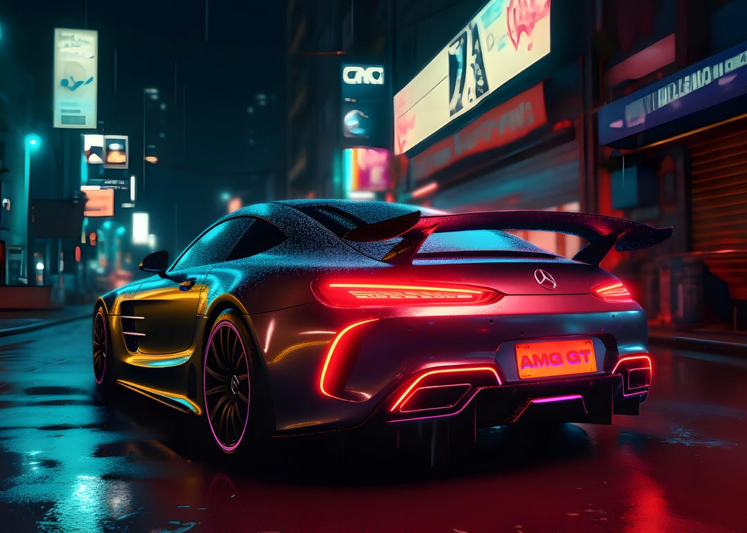 Mercedes AMG GT Poster Downloadable, Mercedes AMG Gt Poster, Amg-gt ...