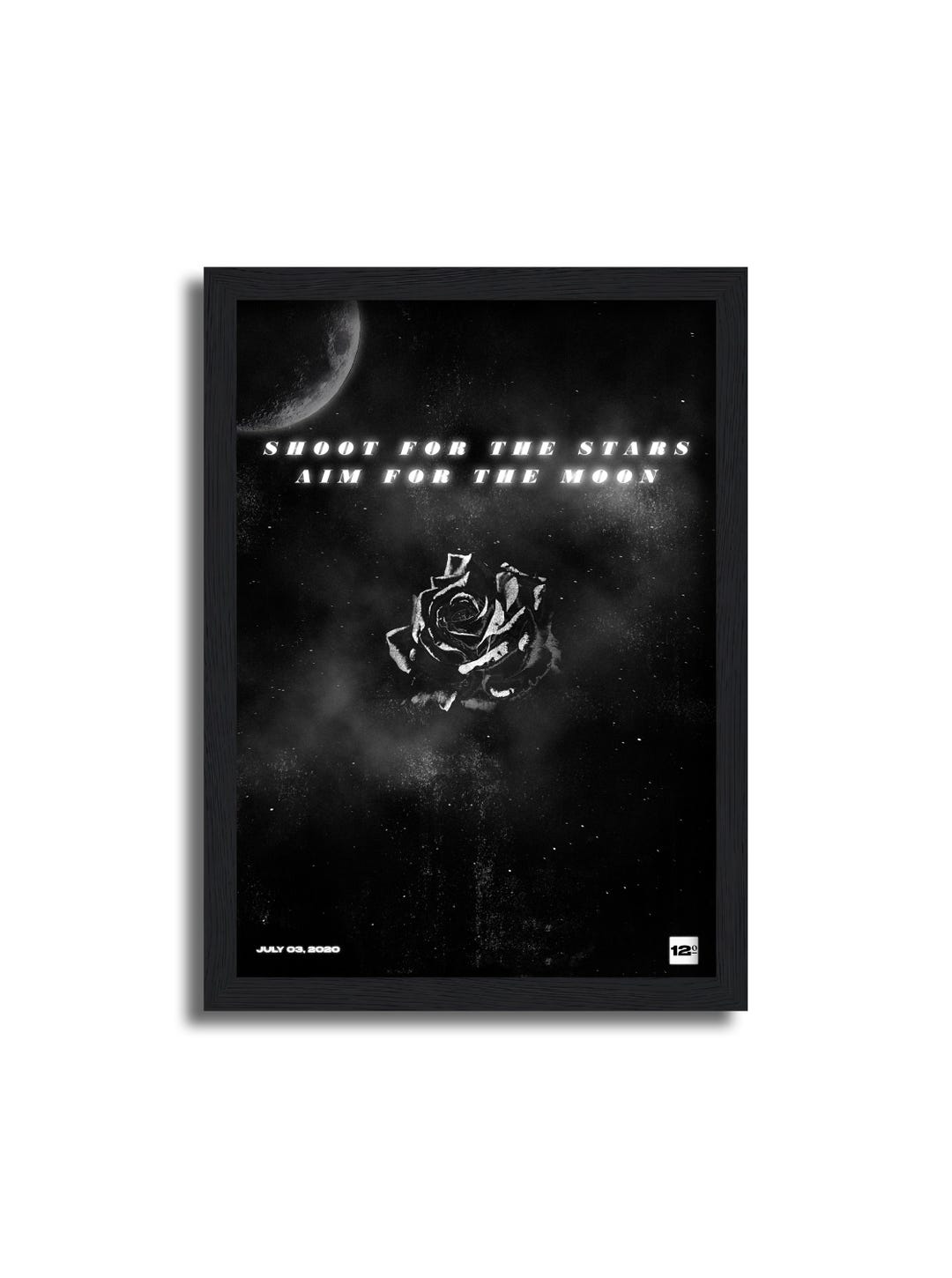 Pop Smoke Poster, Shoot for the Stars Aim for the Moon Poster, Rap ...
