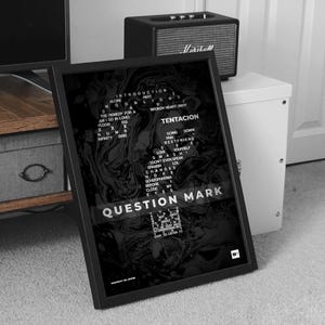 Xxxtentacion Poster, Question Mark Poster, Rap Poster, Music Poster ...