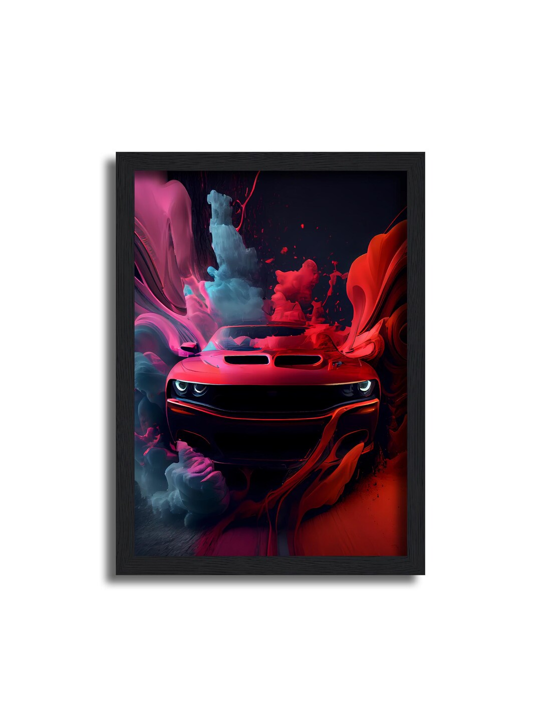 Dodge Hellcat Poster Hellcat Poster Digital Download Hyper Car Poster ...
