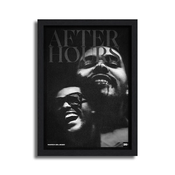 The Weeknd Poster - Etsy