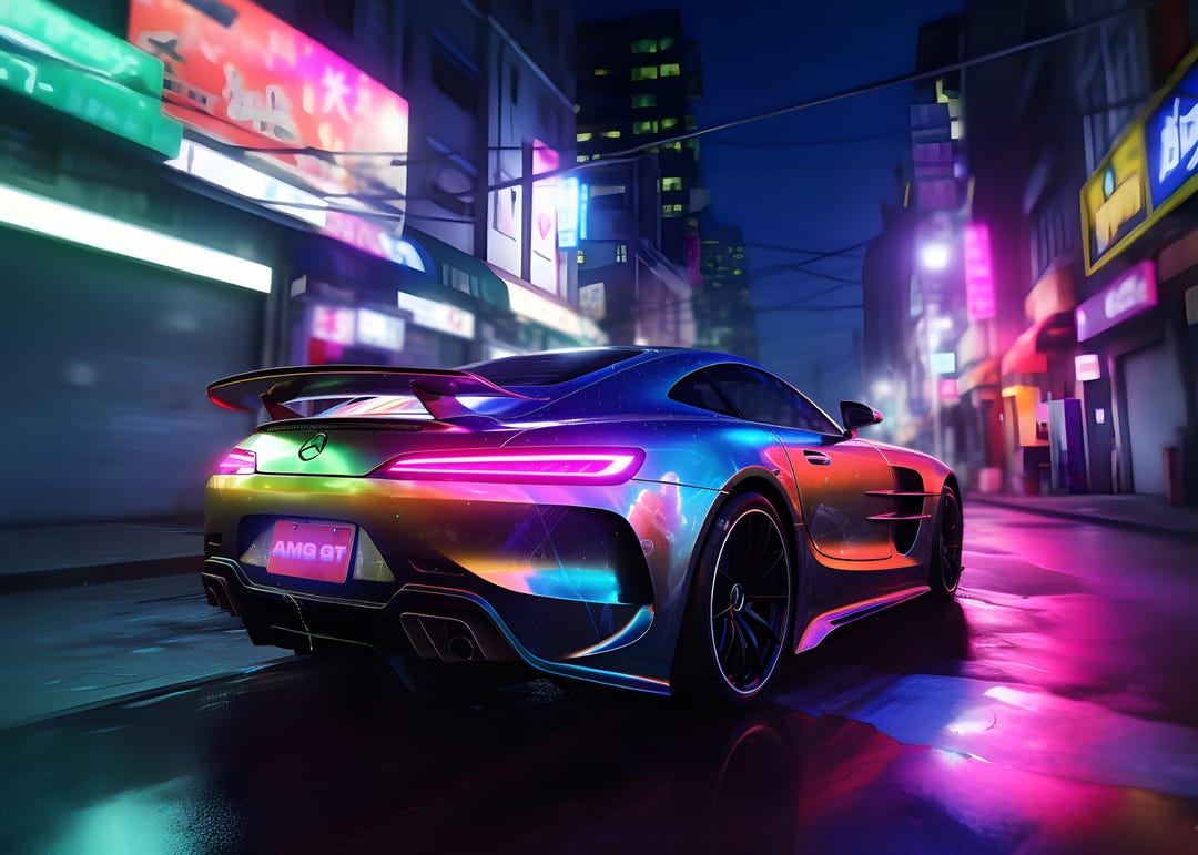 Mercedes AMG-GT Poster Downloadable, Mercedes AMG Gt Poster, Amg-gt ...