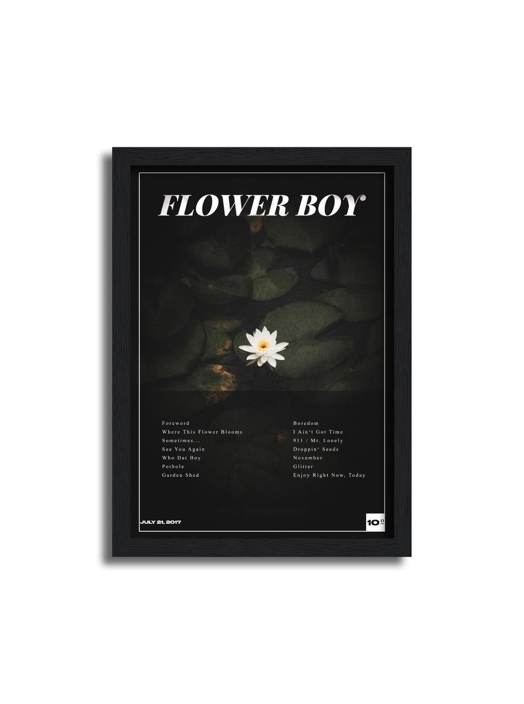 Tyler, the Creator Poster, Flower Boy Poster, Rap Poster, Music Poster ...