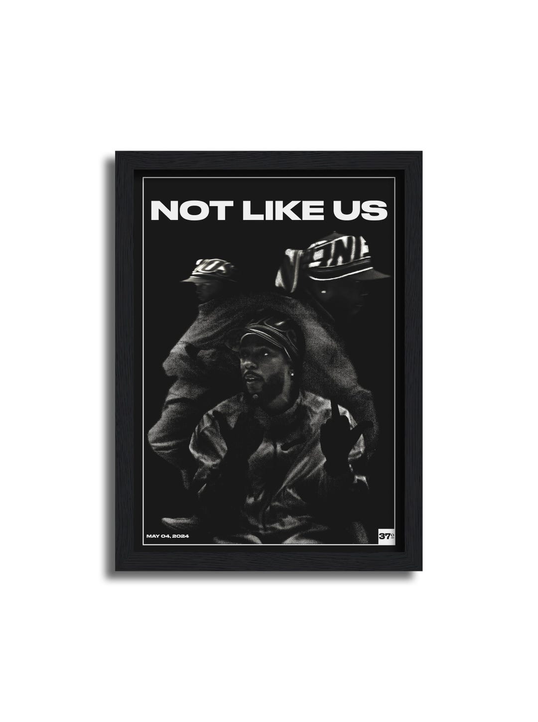Kendrick Lamar Poster, Kendrick Lamar Not Like Us Poster, Rap Poster ...
