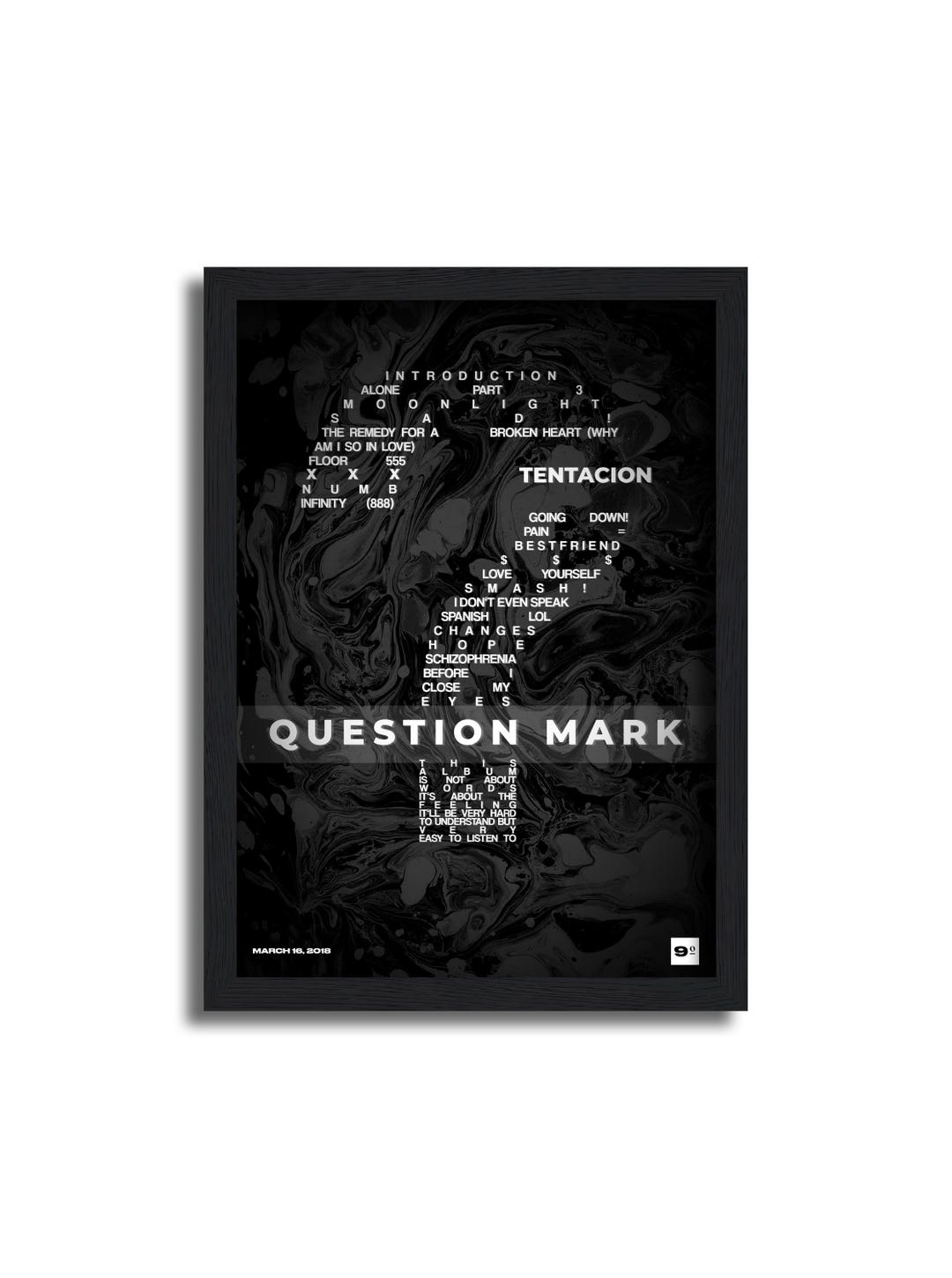 Xxxtentacion Poster, Question Mark Poster, Rap Poster, Music Poster ...