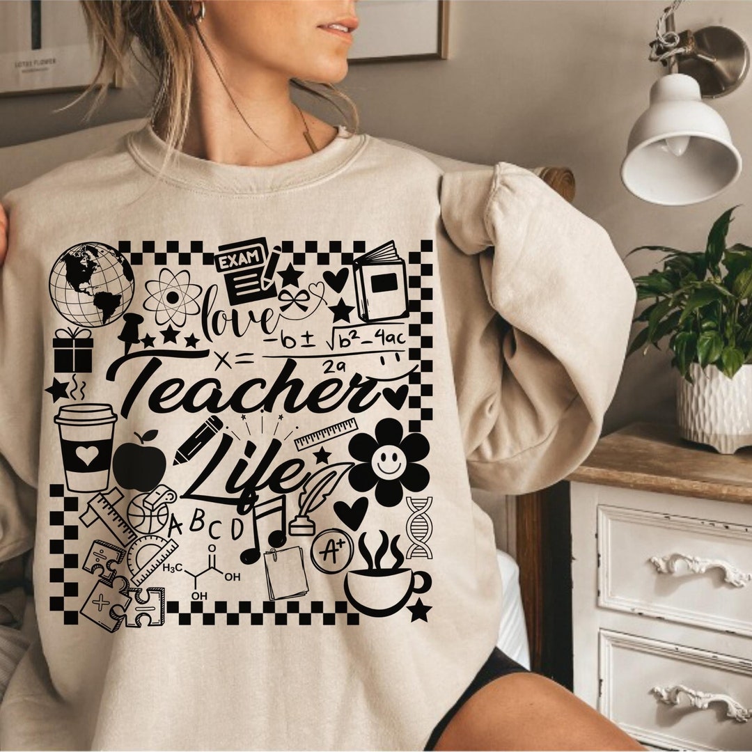 Professeur rétro SVG PNG professeur rétro Svg professeur - Etsy France