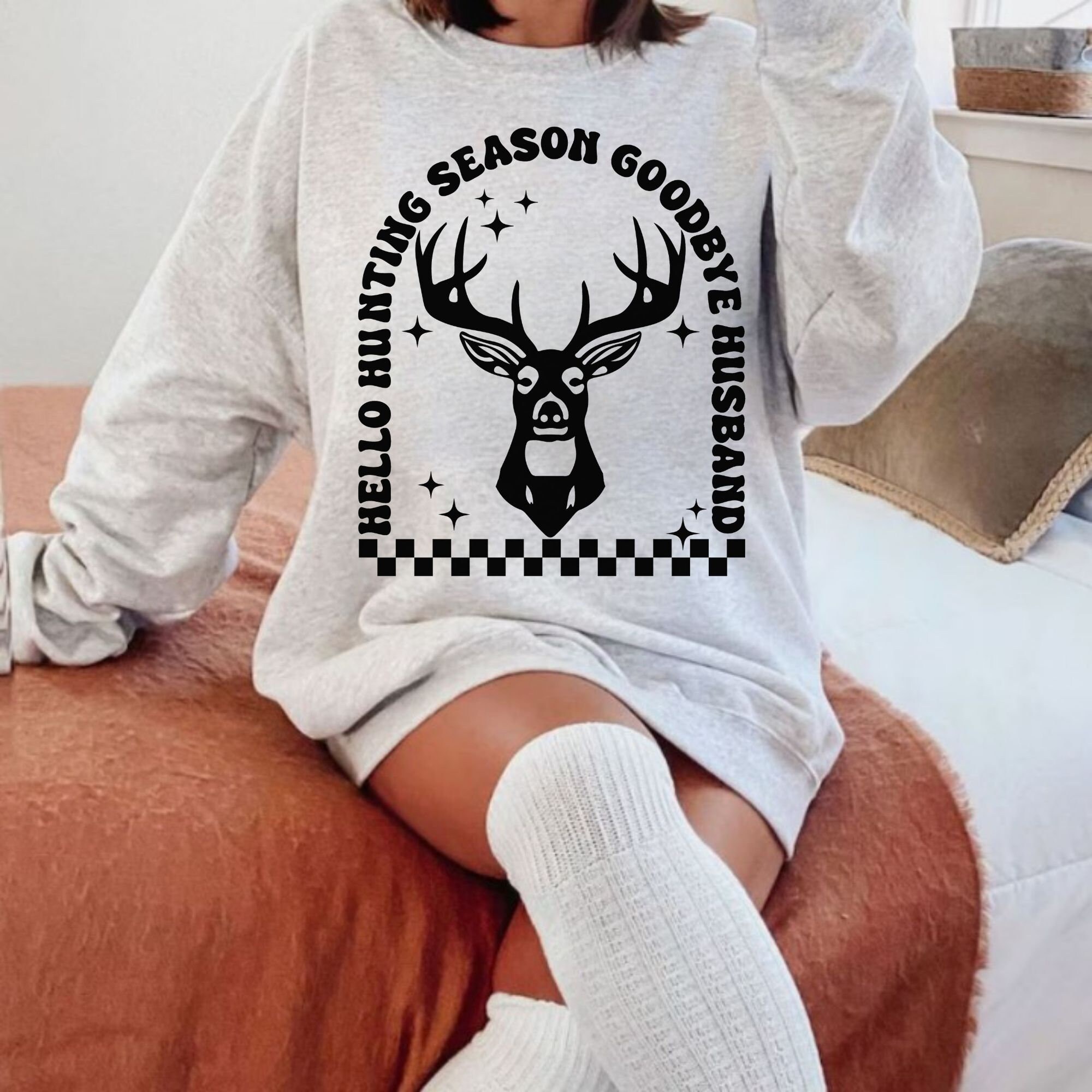 Hello Hunting Season Goodbye Husband Svg, Hunting Season Svg, Funny ...