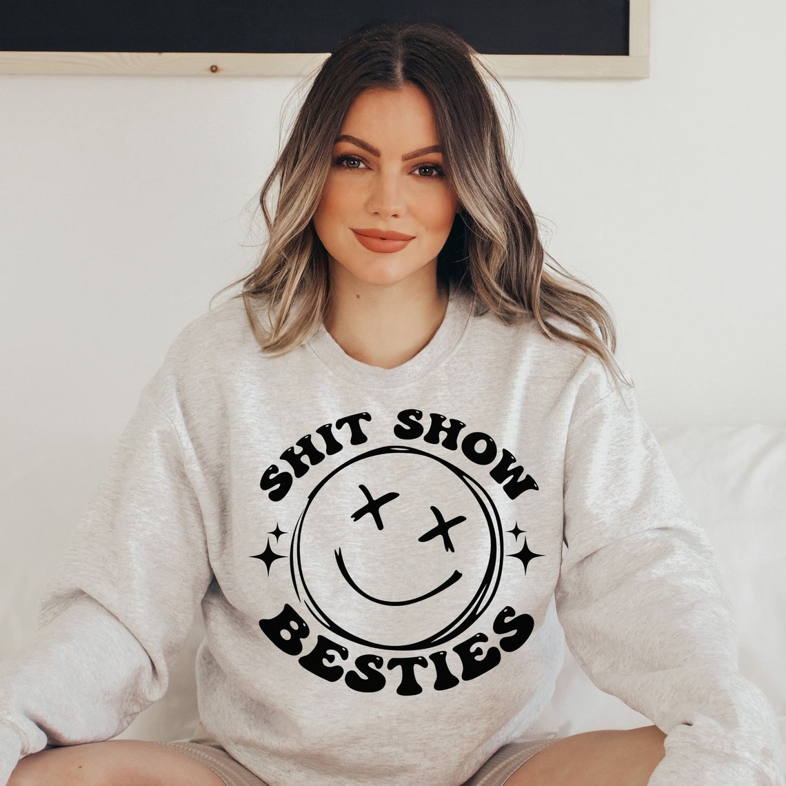 Shit Show Besties Svg, Trendy Bestie Svg, Funny Quote Svg, Bestfriend ...