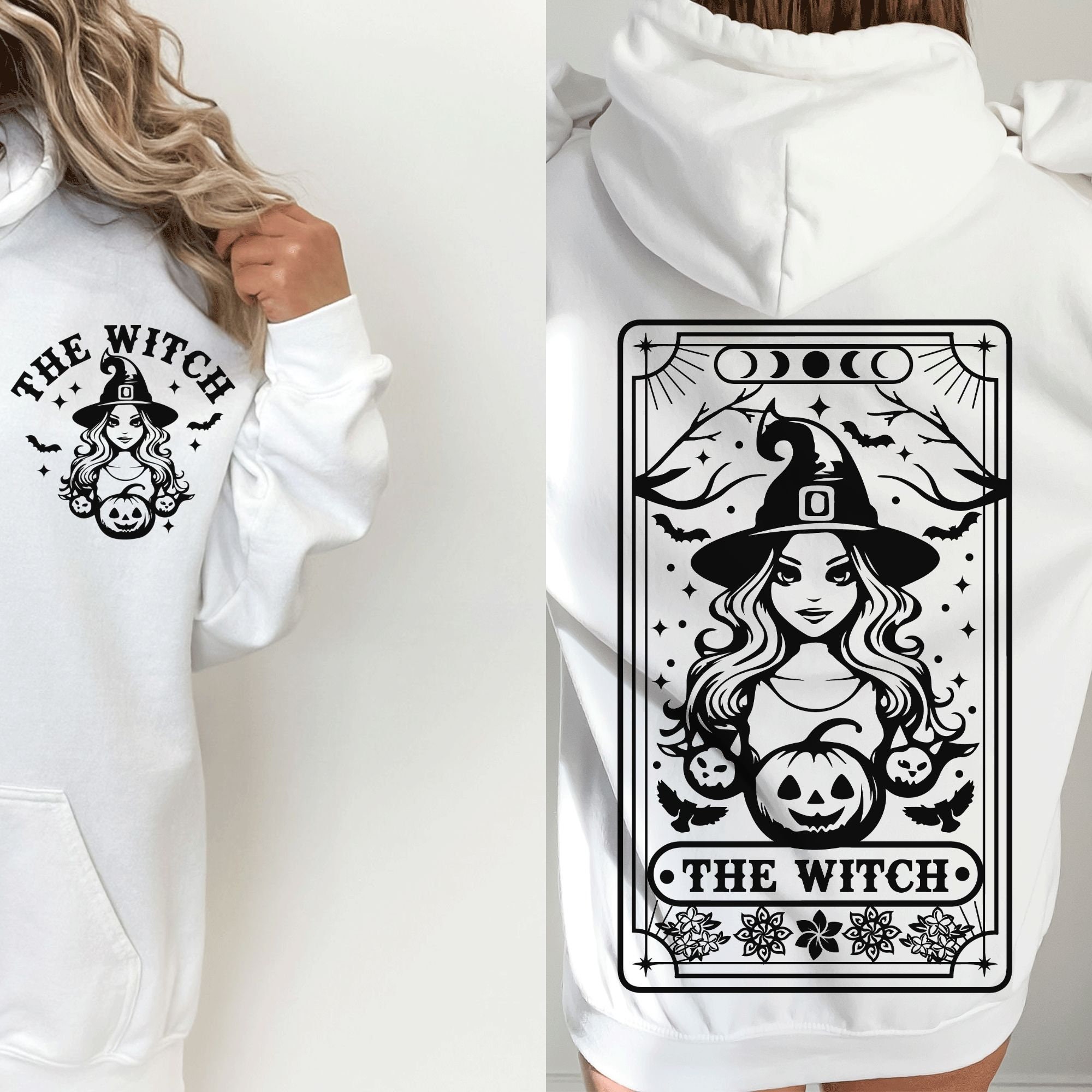 De heks tarot SVG, de heks svg, heks tarot svg, tarotkaart svg, heks ...