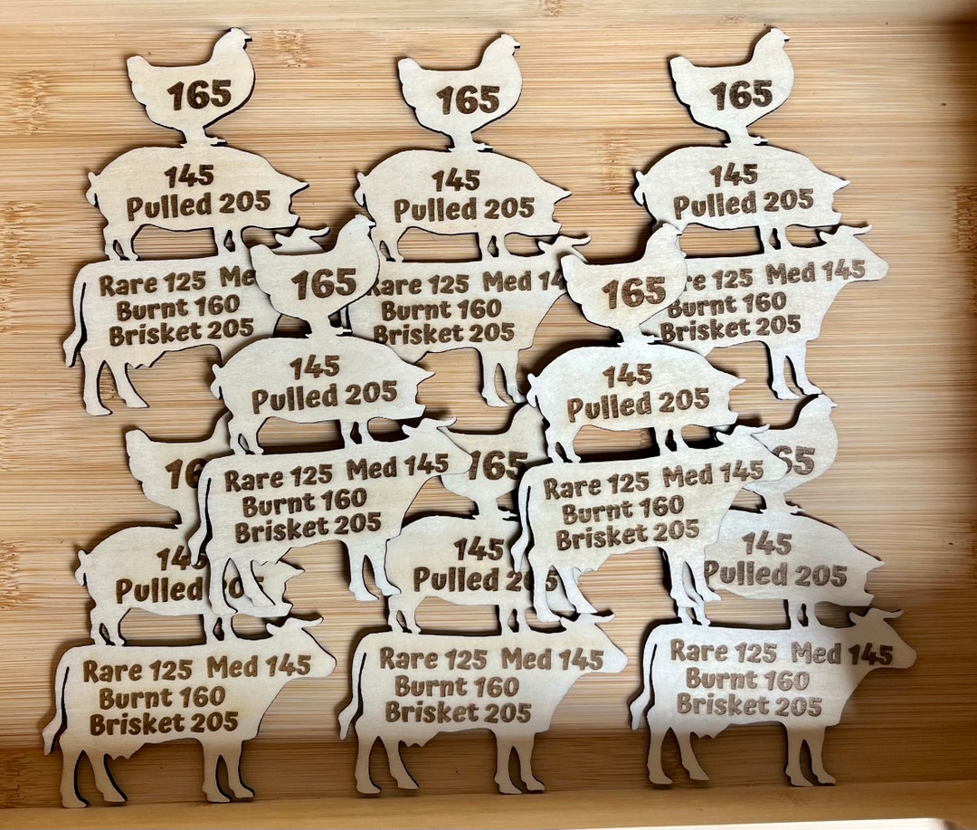 Meat Temperature Magnet - Beef Chicken Pork - Etsy