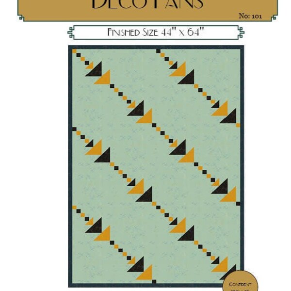 Art Deco Quilt - Etsy