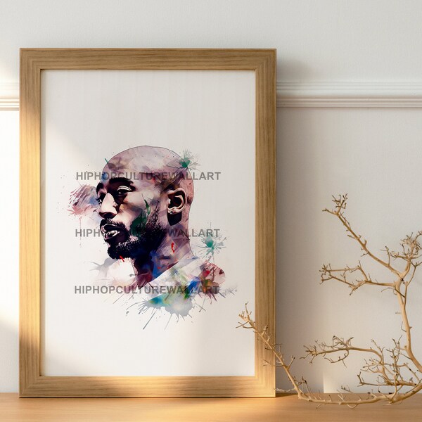 Tupac Abstract - Etsy