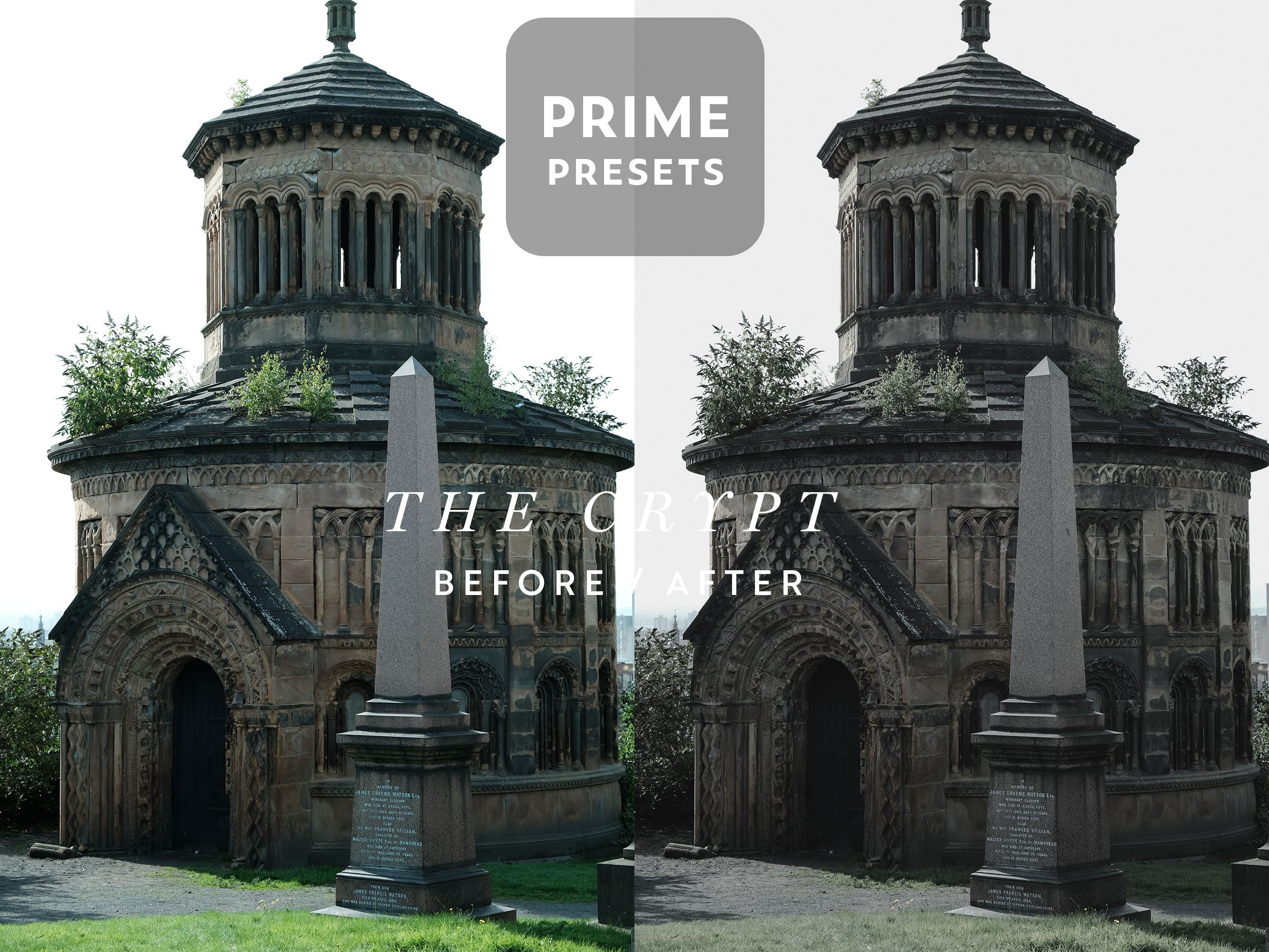 5 Ghost Mobile & Desktop Presets for Lightroom, Goth Preset, Halloween ...