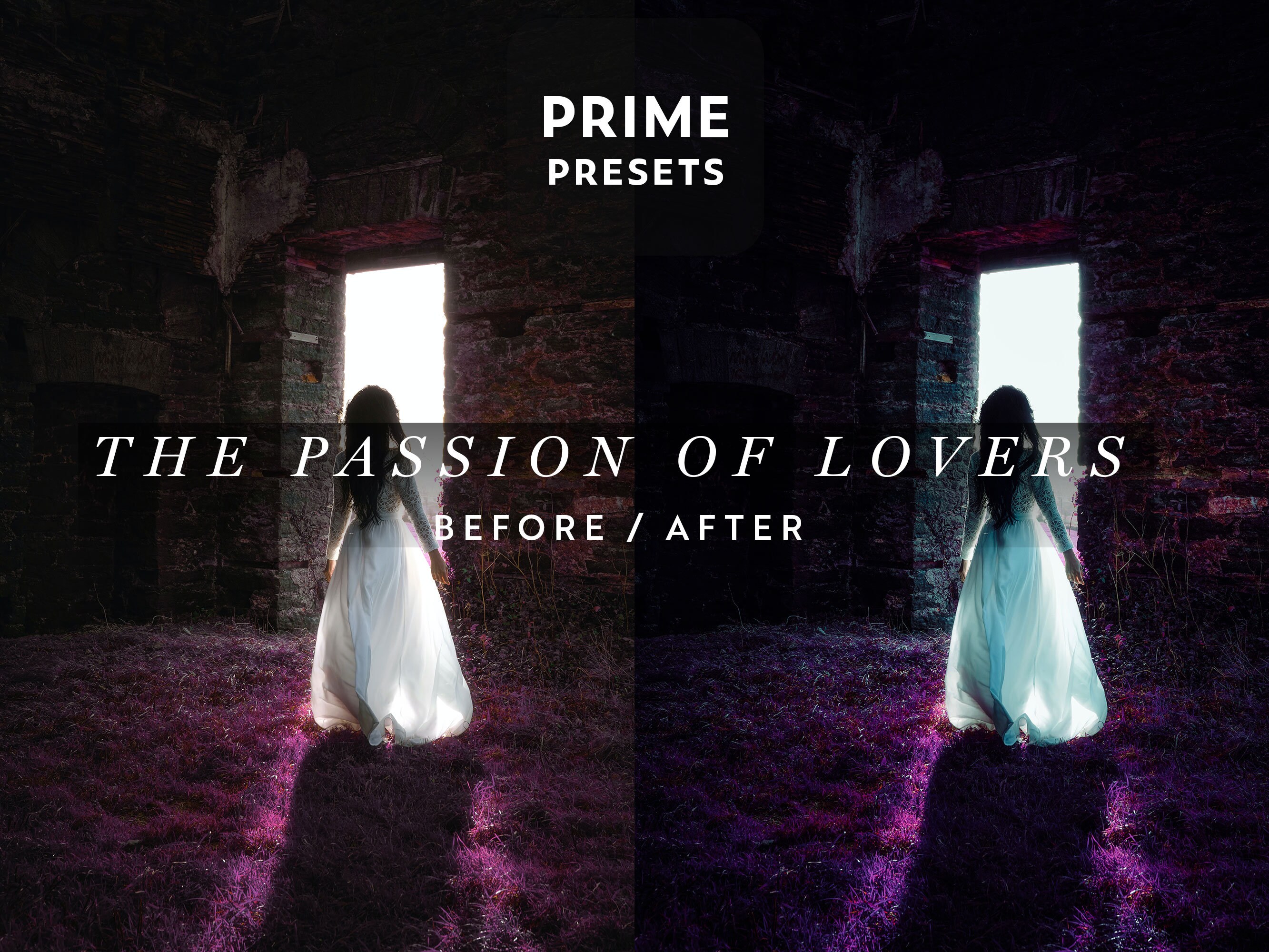 10 Gothic Wedding Lightroom Presets, Moody Presets, Dark Aesthetic ...