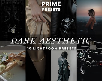 10 Dark Lightroom Mobile & Desktop Presets Moody Presets - Etsy