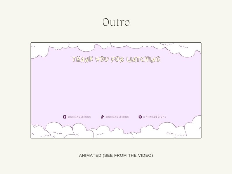 PASTEL SKY Youtube Channel Branding Kit | Banner, Animated Intro and ...