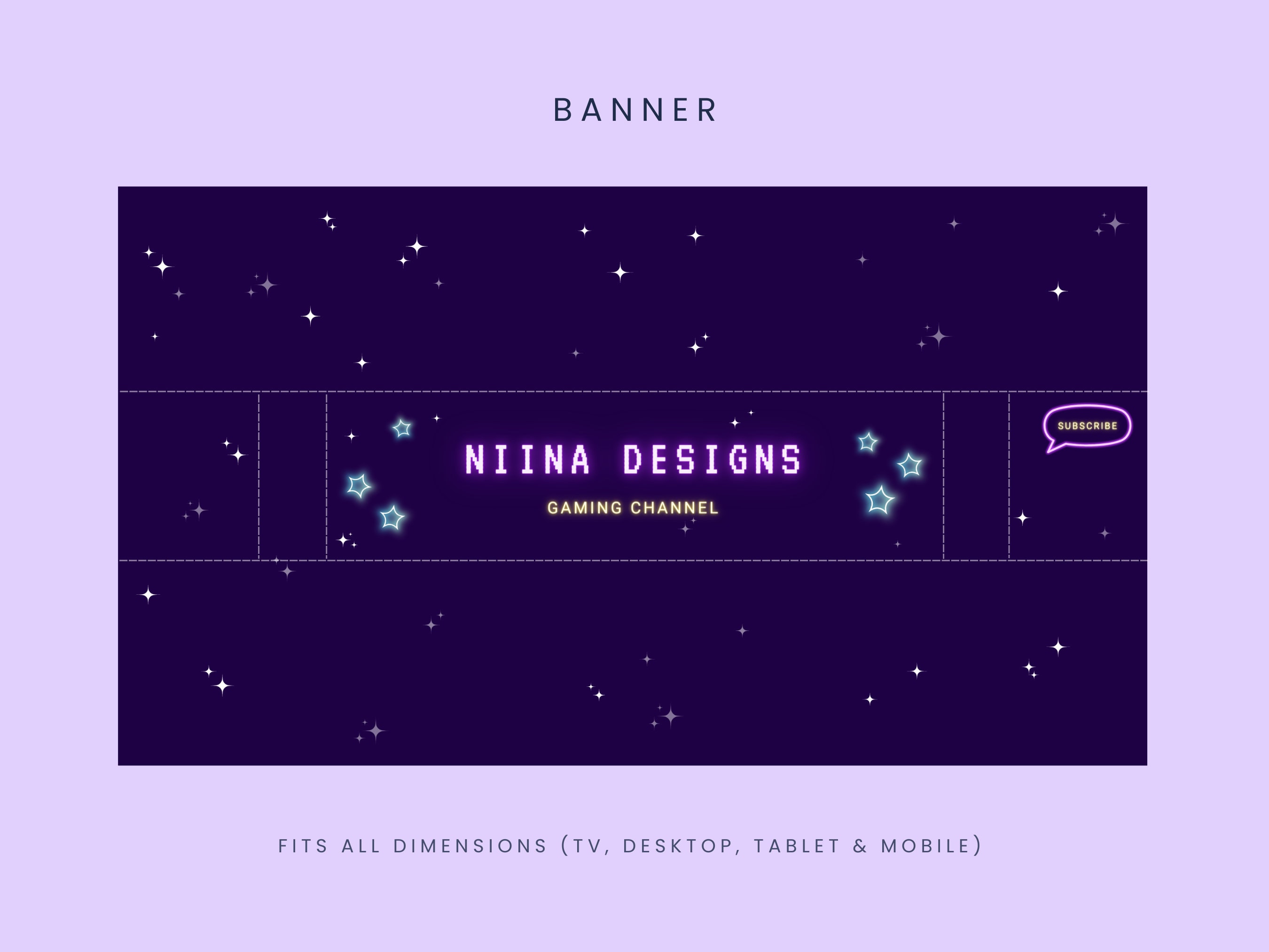 DARK NEON Youtube Channel Branding Kit | Banner, Animated Intro and ...