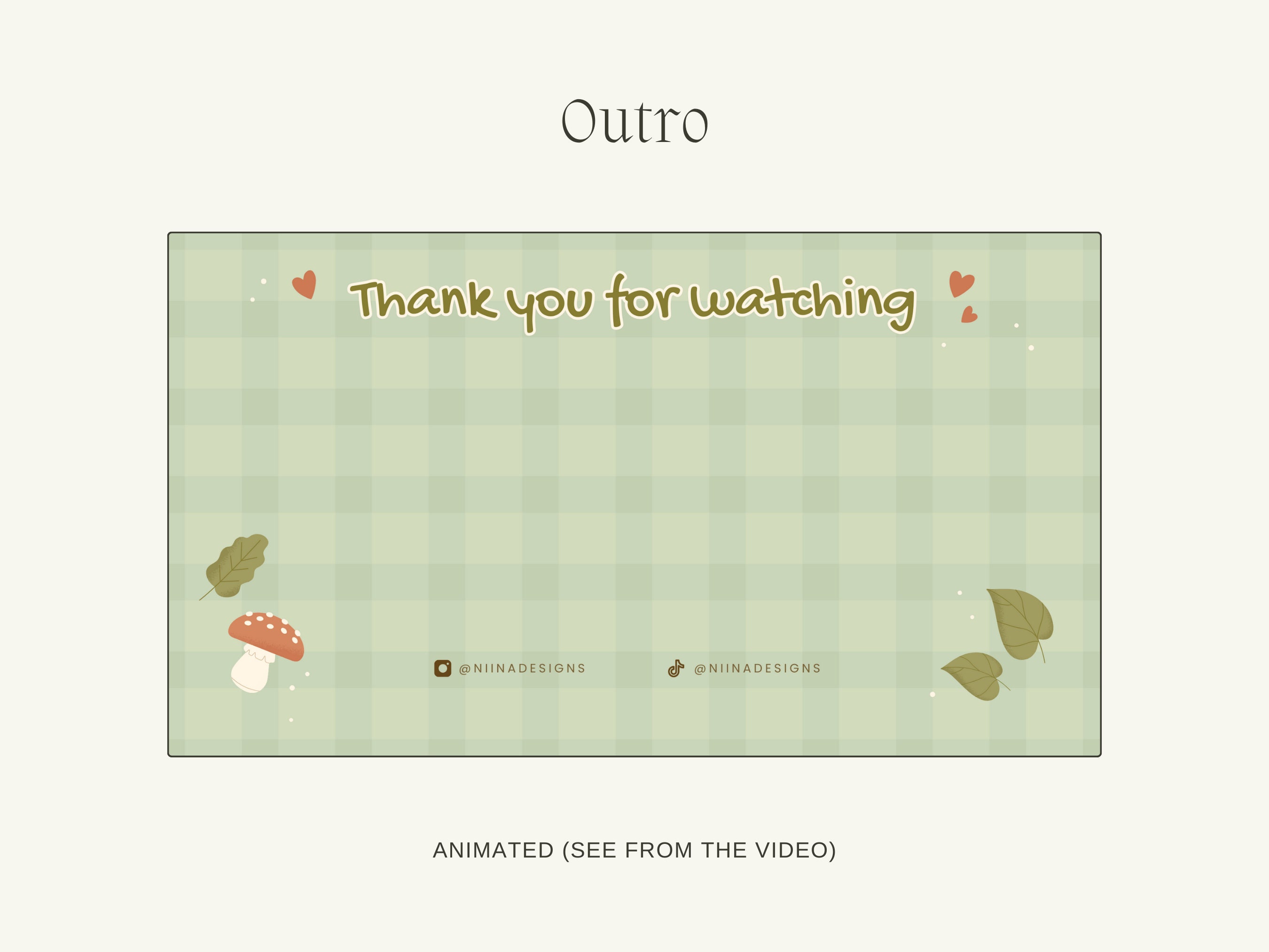 COTTAGE CORE Youtube Channel Branding Kit | Banner, Animated Intro and ...