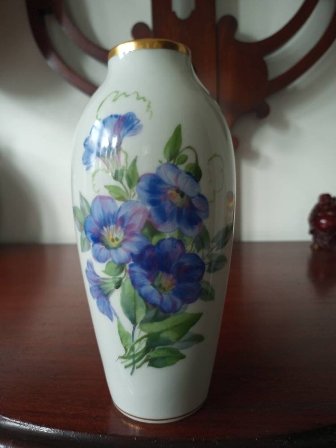 Wilhelm Koch , WK, Rare Antique Dresden Vase, Excellent Condition. C ...
