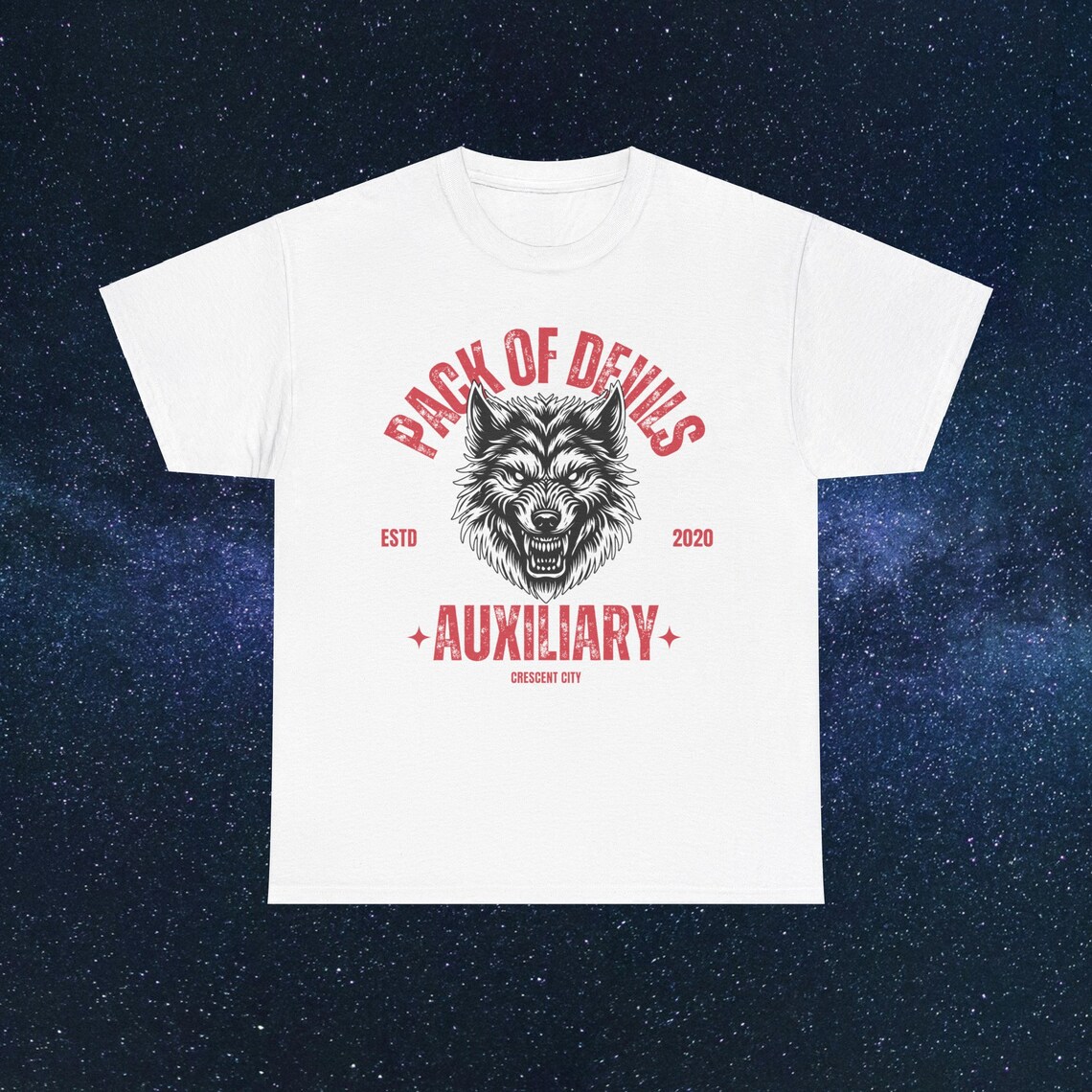 Pack of Devils Shirt, Crescent City T-shirt, Danika Fendyr Shirt ...
