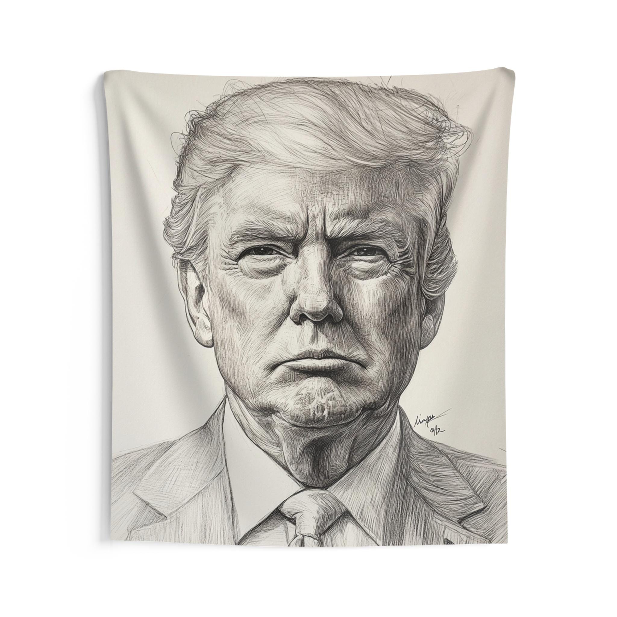 Large President Trump Pride Indoor Wall Tapestry Large Trump Gift Large ...