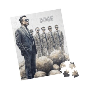 Puzzle, Elon Musk Sketch, Doge, Rock Balls, Engineers, Jigsaw Game ...