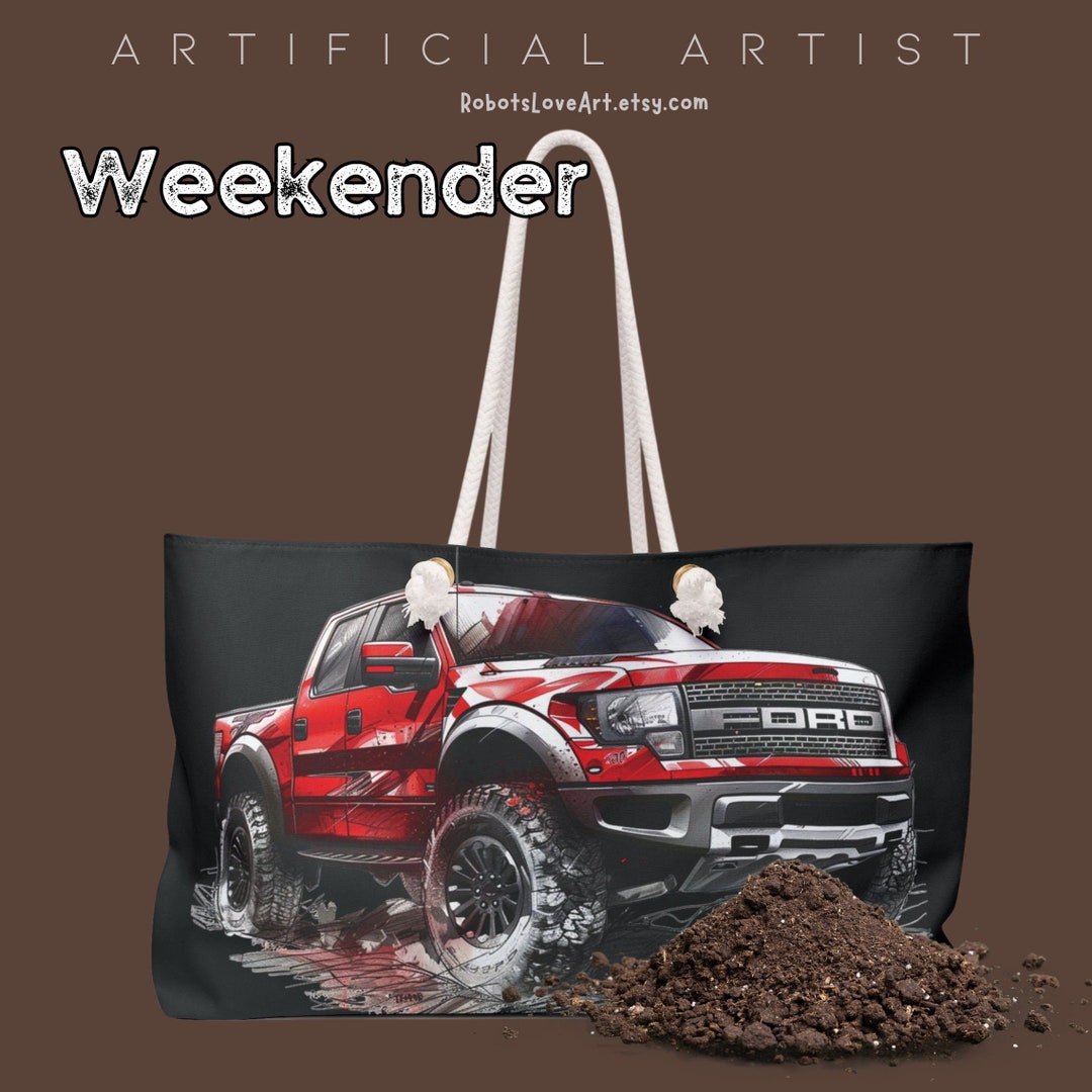 Red Artificial Intelligence Ford F150 Raptor Inspire Bucket Bag ...