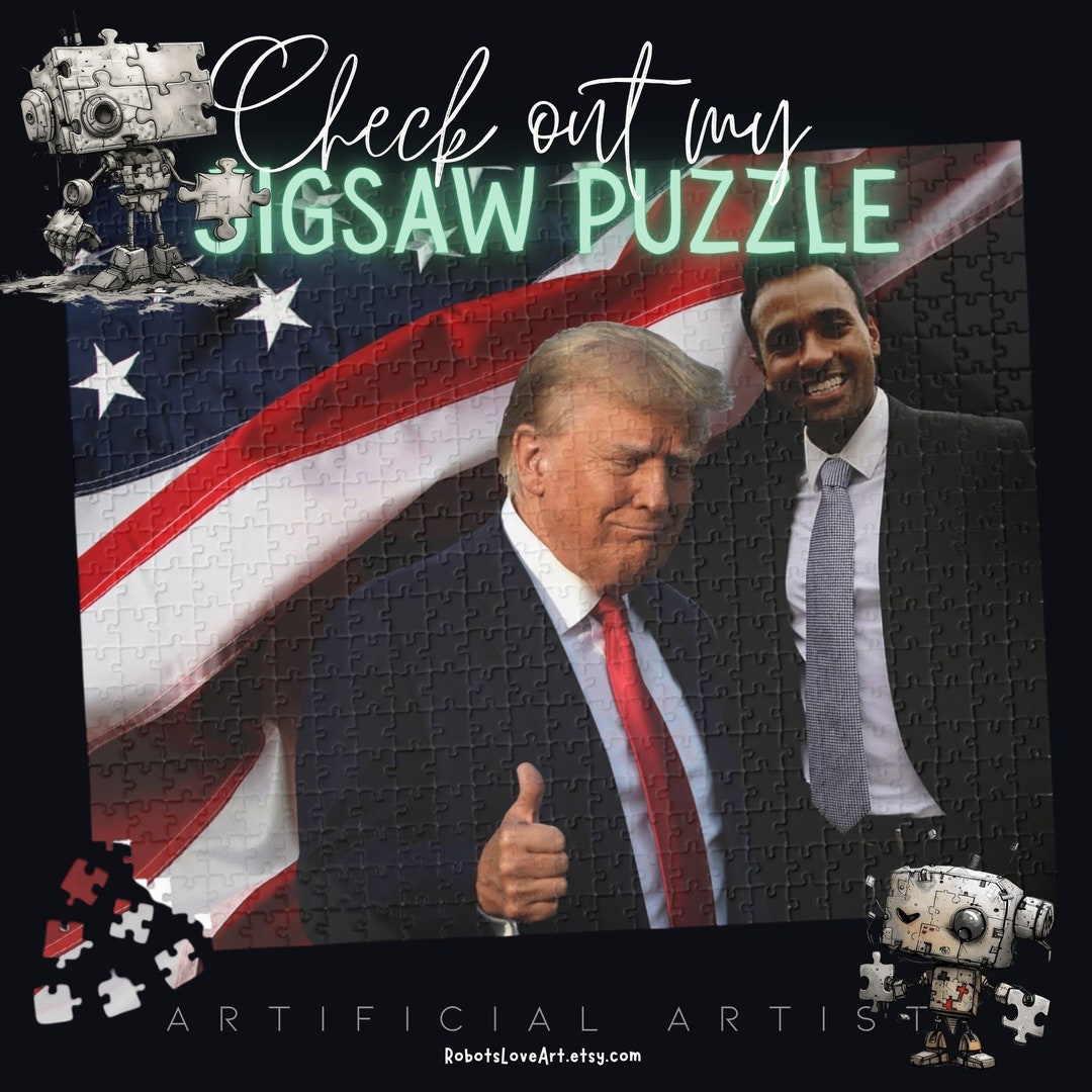 Donald Trump 2024 Jigsaw Puzzle 110, 252, 500, 1014-piece MAGA Gift for ...