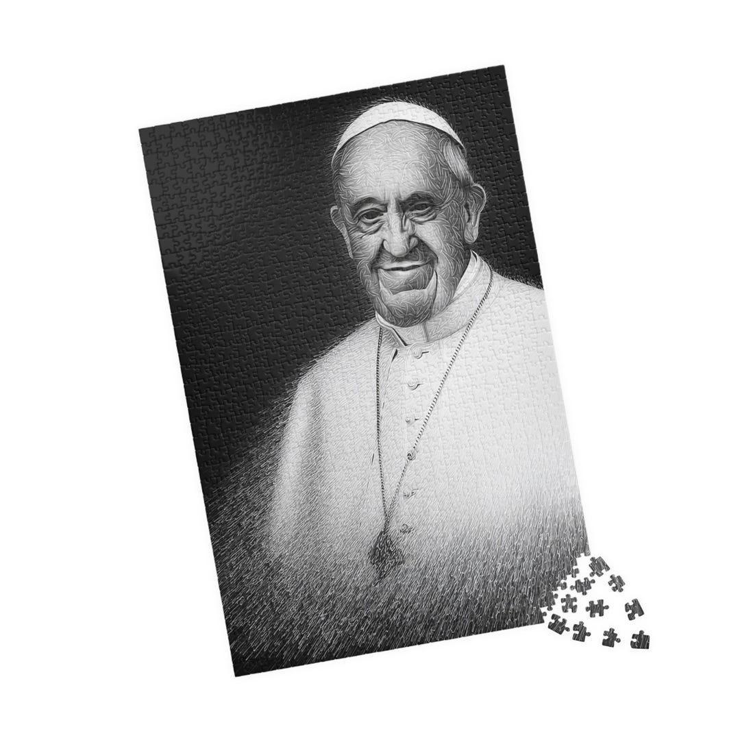 Pope Francis Art Puzzle - 110, 252, 520, 1014-piece, Faith-based Gift ...