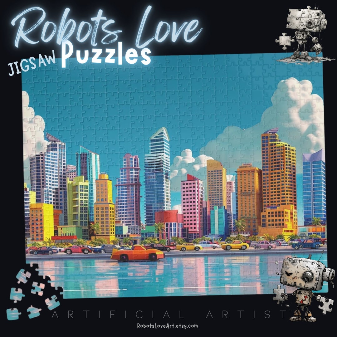 City Freeway Jigsaw Puzzle Intricate Puzzle Gift for Puzzle Lover ...