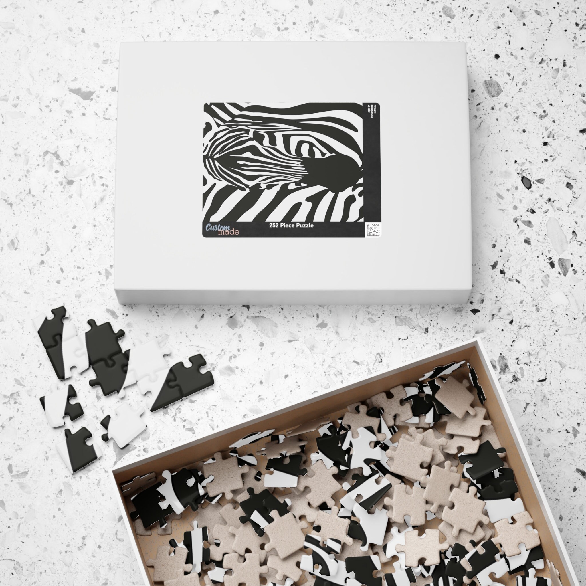 Zebra See the Forest Through the Trees Jigsaw Puzzle Intricate Puzzle ...