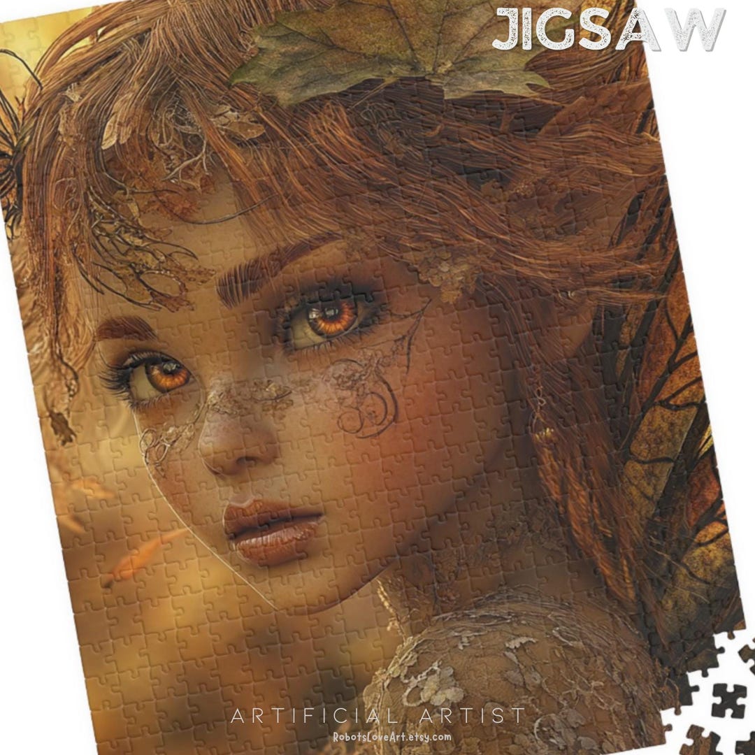 Golden Puzzle, Little Sunset Twinkle Fairy, Jigsaw Puzzle, Fantasy ...