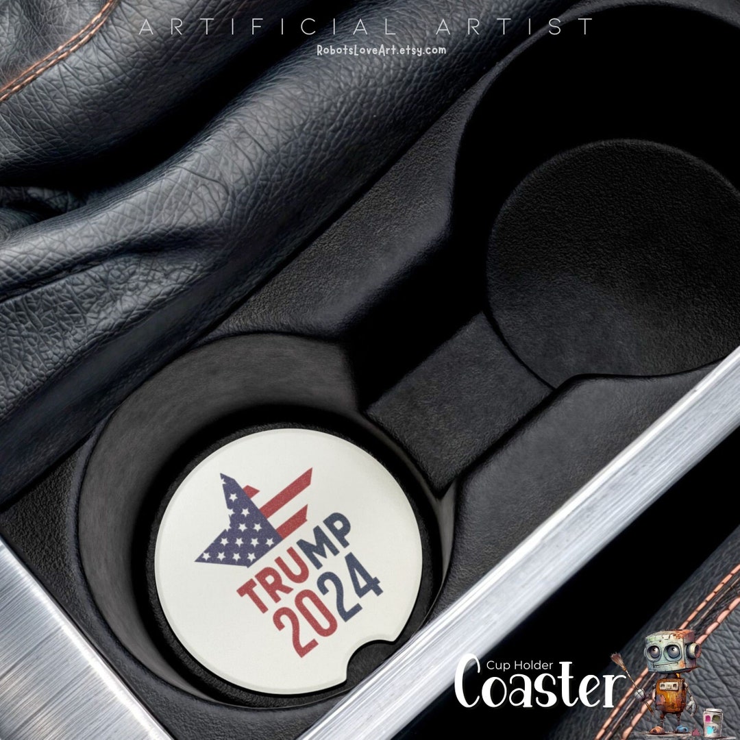Donald Trump 2024 Soapstone Car Coaster Cute Inexpensive Gift for Trump ...
