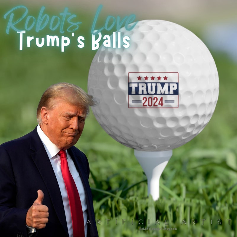 Trump Golf Balls - Etsy