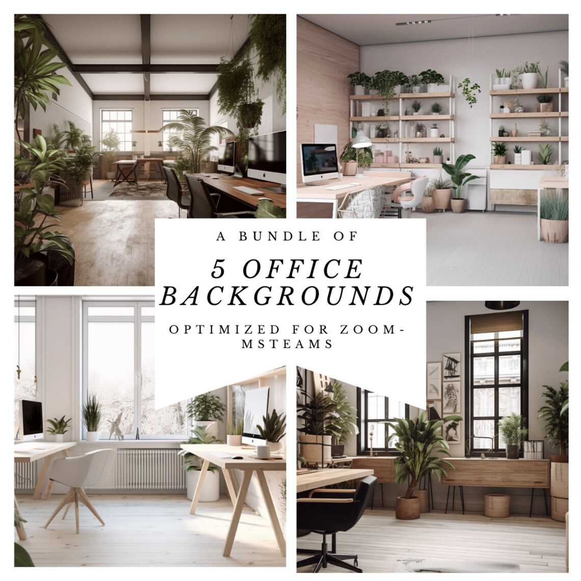 Virtual Backgrounds Zoom Backgrounds Office Backgrounds Home ...