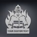 Custom Fireman Sign, American Firefighter Sign, Fireman Metal Wall Art ...