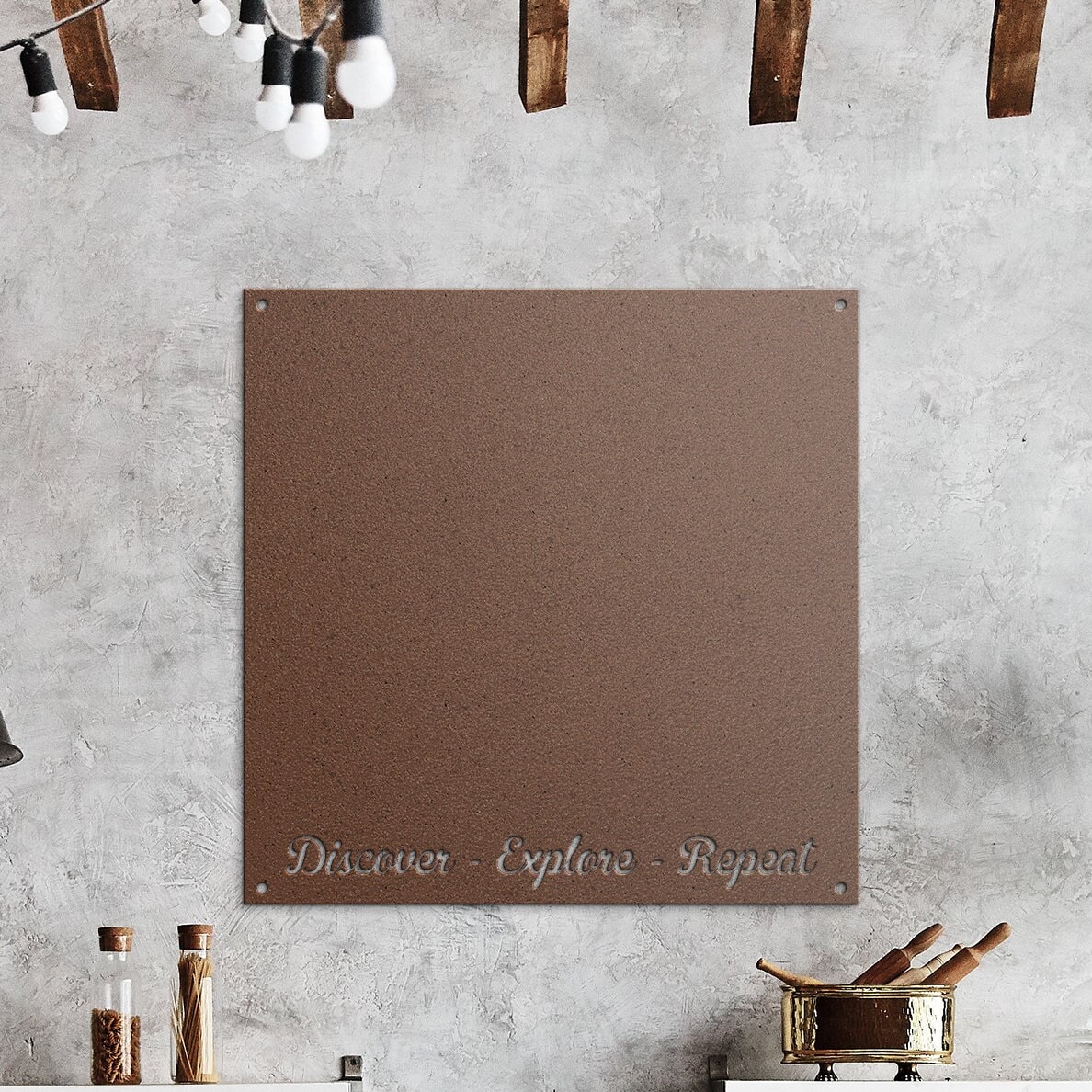 Personalized Magnet Board, Large Magnetic Bulletin Board, Notice Board ...