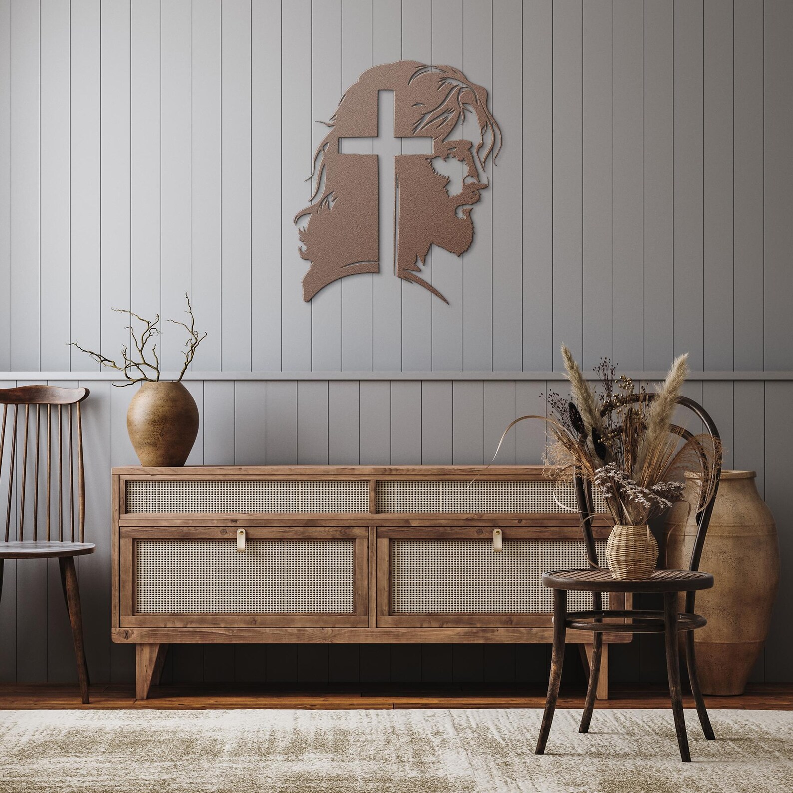 Jesus Christ Cross Sign, Metal Catholic Jesus Love Cross, Jesus With A ...