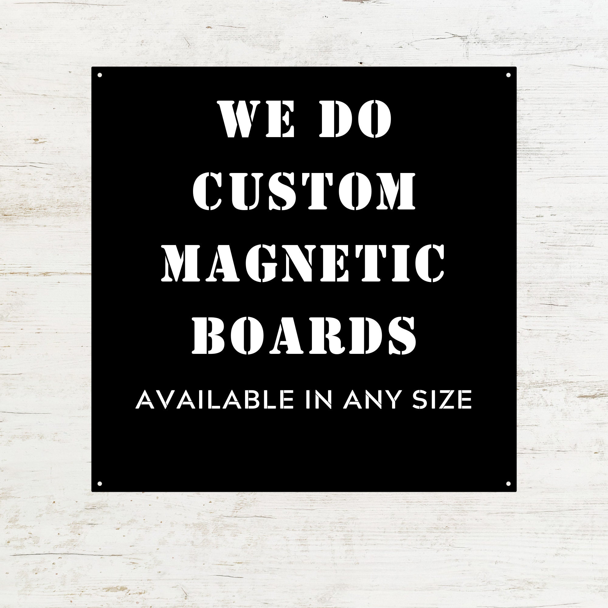 Personalized Magnet Board, Large Magnetic Bulletin Board, Notice Board ...