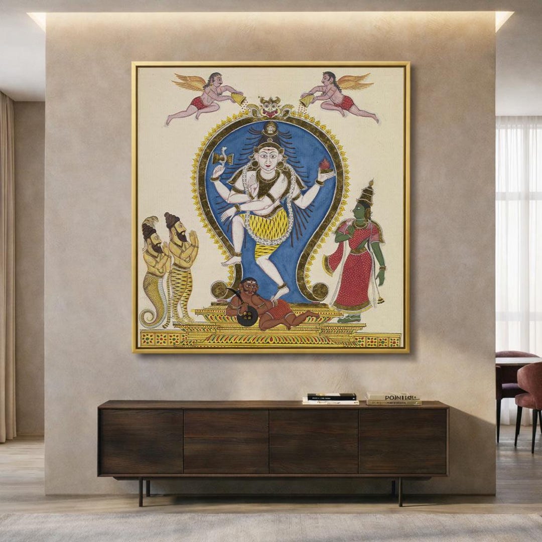 Lord Shiva as Nataraja – the Cosmic Dance Over Apasmara - Etsy