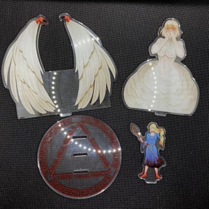 Chimera Falin and Marcille Dark Magic Circle Standee - Etsy