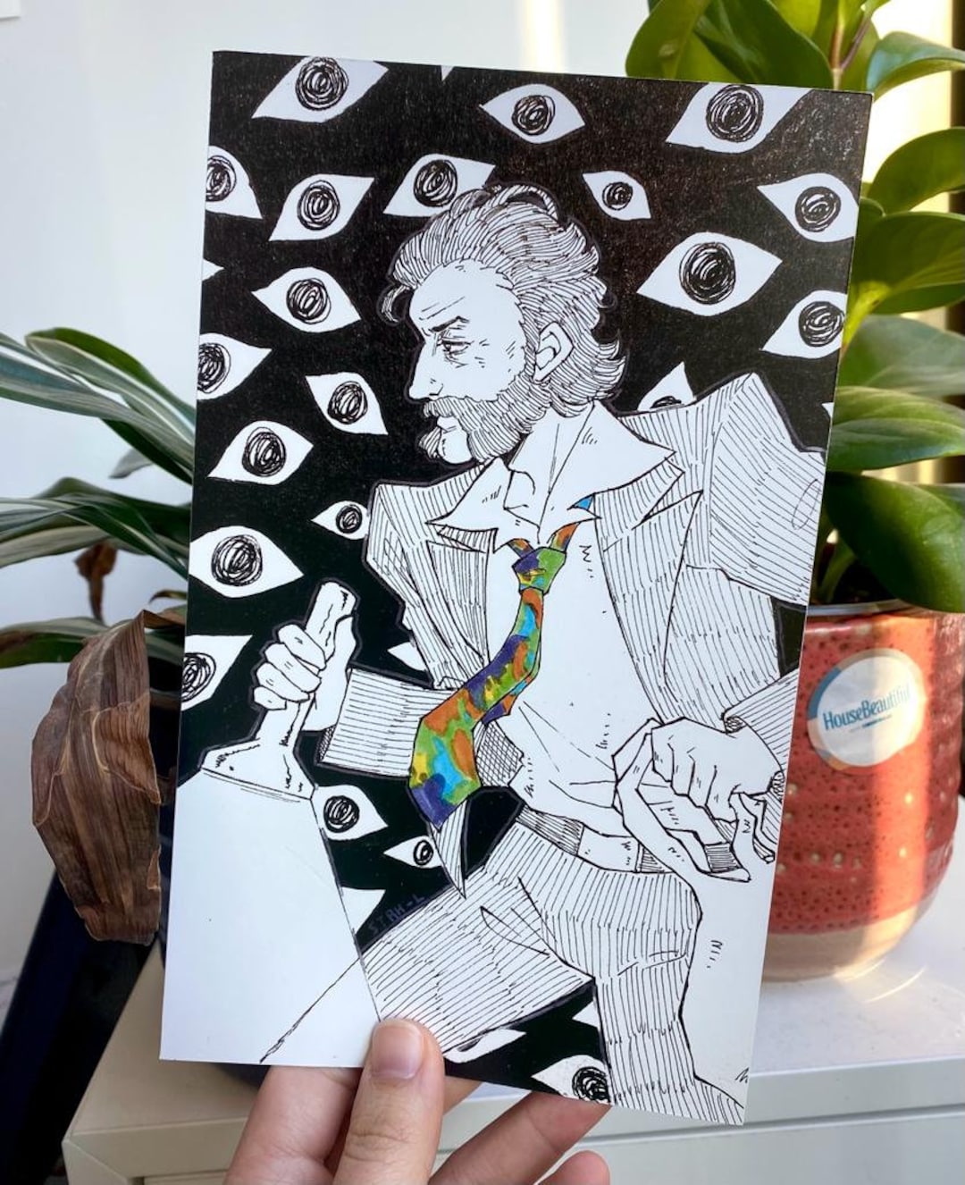 Harry Dubois Disco Elysium A5 Print - Etsy