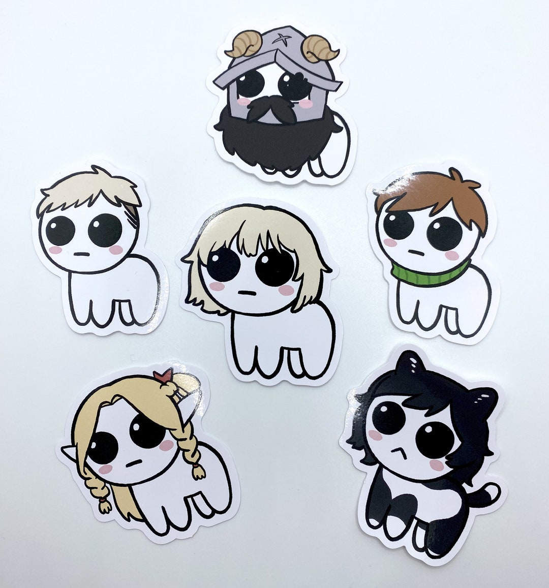 Dungeon Meshi Yippee Autism Creature Stickers - Etsy