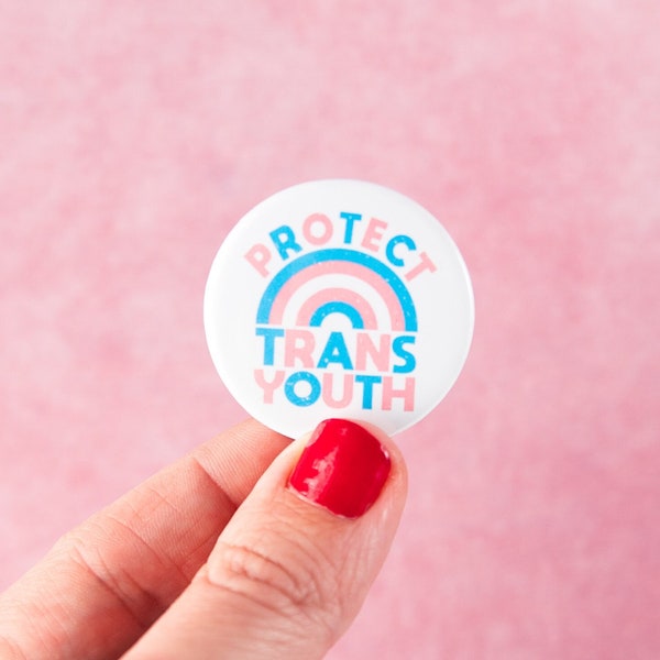 Trans Button - Etsy